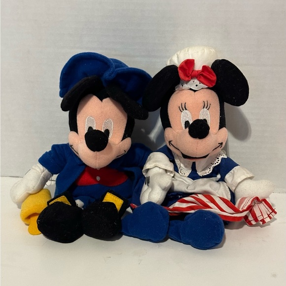Disney | Toys | Disney Mickey Mouse Paul Revere Minnie Mouse Betsy Ross ...